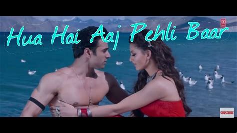 Hua Hai Aj Pehli Baar With Lyrics Lyrical Music Sanam Re