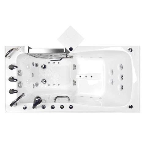 Ultimate 30x60 Acrylic Air Hydro Massage Independent Foot Massage