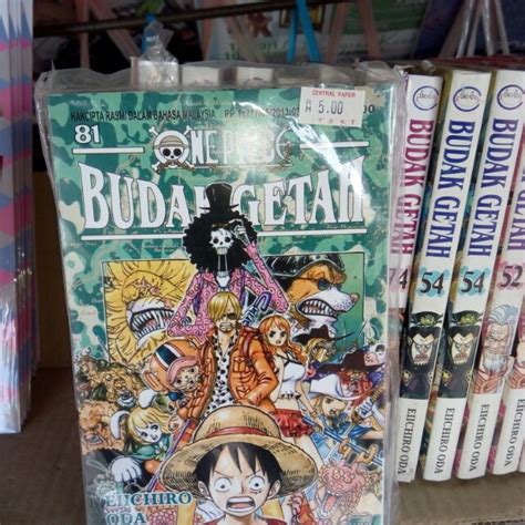 One Piece Budak Getah No 81 Hobbies Toys Books Magazines Comics