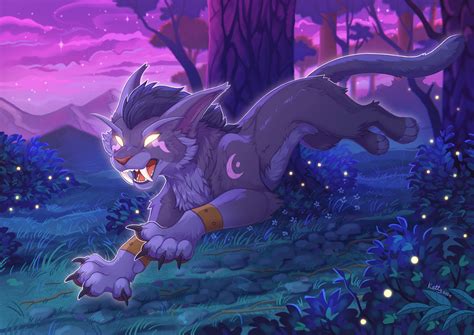 Feral Running By Ketty Art On Deviantart