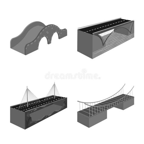 Vector Design Of Connection And Crossing Symbol Collection Of Connection And Design Stock