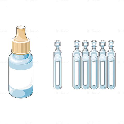 Eye Drops Vector