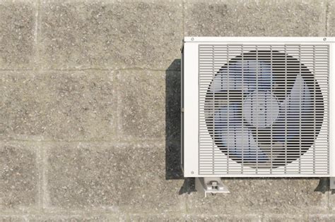 Premium Photo Half Of The Air Conditioner On The Background Of The