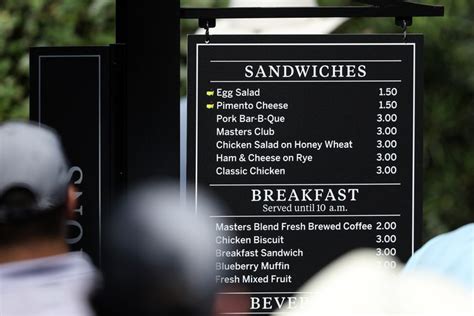 Everyone Loves The Masters Throwback Concession Prices—heres How They Came To Be