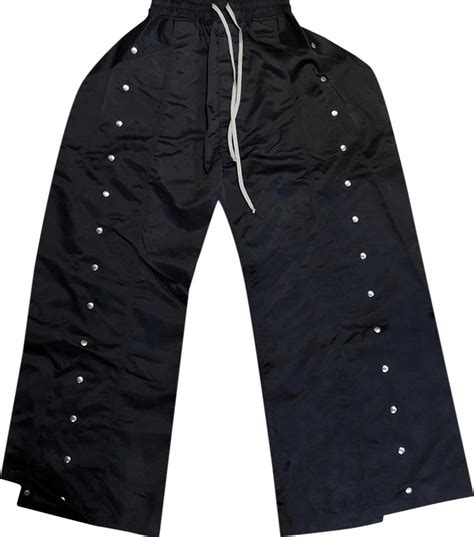 Buy Rick Owens Drkshdw Babel Pusher Pants Black Du01d1377 Br 09 Goat