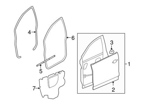 Door Components For 2009 Saturn Vue GMPartsNow