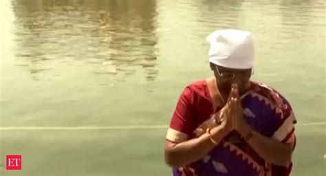 Murmu Punjab President Droupadi Murmu Visits Golden Temple In