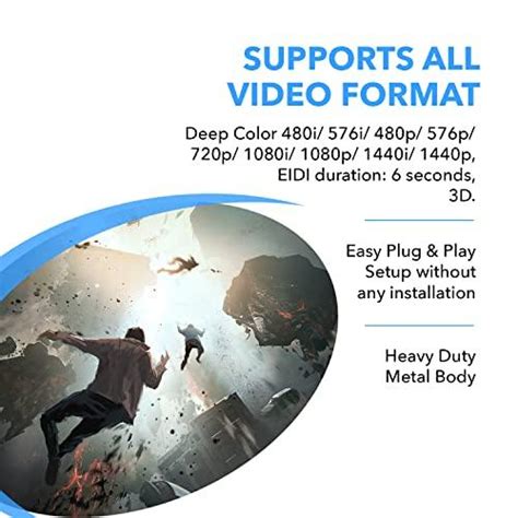 Orei Hdmi Splitter 1 In 8 Out With Video Resolutions Up To 4k30hz