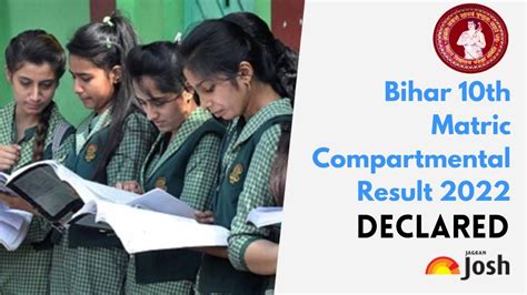 BSEB Bihar 10th Compartmental Result 2022 Declared Check Bihar Matric