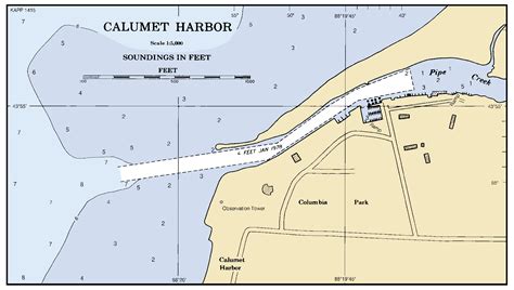 Lake Winnebago And Fox Riv Pg 10 Inset Nautical Chart ΝΟΑΑ Charts Maps