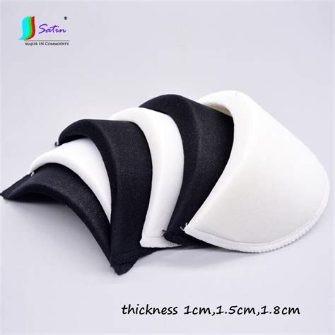 5 쌍 두께 1cm15cm18cm 화이트 블랙 스폰지 어깨 패드 정장셔츠 장식 액세서리 스폰지 어깨 패드