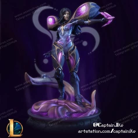 Kaisa The Daughter Of The Void 3d Print Model Download Free