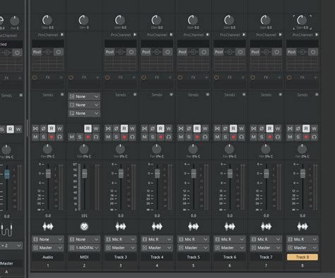 Cant Pull Down All The Gain Knobs At Once With All Tracks Selected Q