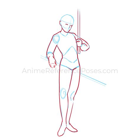 Anime Dual Sword Fighting Poses