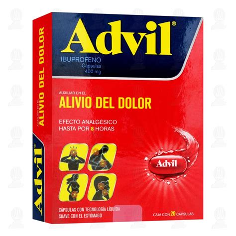Advil Analgésico 400 Mg 20 Cápsulas All For One