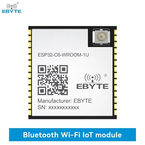 ebyte esp32 c6 wroom 1u esp32 c6 chip wifi6 ble5 3 wifi module iot