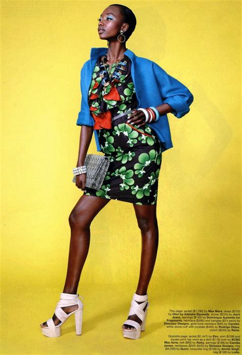 Georgie Badiel For Uptown Magazine Ciaafrique ™ African Fashion