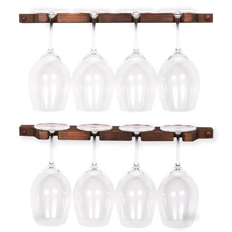 Wall Mounted Wine Glass Rack The Perfect Addition To Your Home Bar