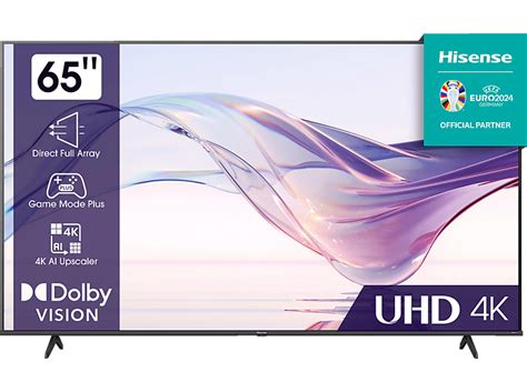 HISENSE 65A6K LED TV (Flat, 65 Zoll / 164 cm, UHD 4K, SMART TV ...