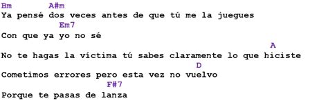 La Víctima Xavi Letra Y Acordes En Guitarra