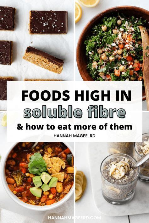 Foods High In Soluble Fibre
