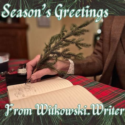 Tom Witkowski On Linkedin Seasonsgreetings Happyholidays Boughsofcopy Freelance Copywriter…