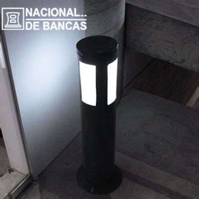 Bolardo Circular Con Luz Led