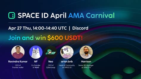 Space Id On Twitter Join Us For The Much Anticipated Spaceid Monthly