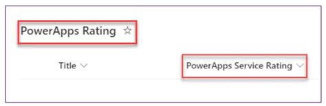 power apps rating control how to use