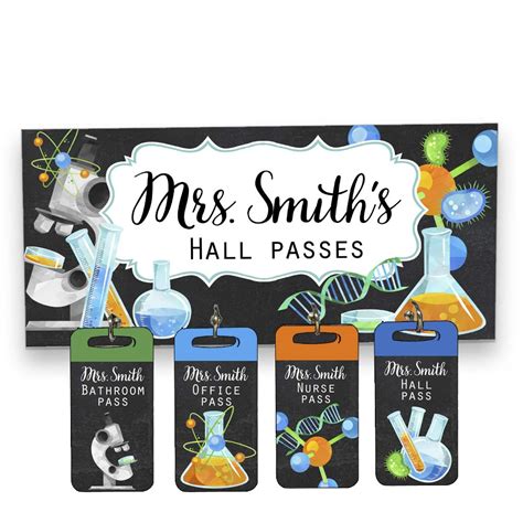 School Hall Pass Ideas