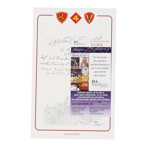 Earl Brandes Robert Streight And Bud Hampton Signed 6x9 Bookplate With