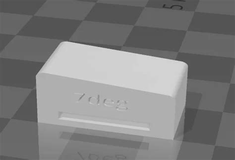 Remix Of 7 Degree Offset Block By Bdmt123 Download Free Stl Model