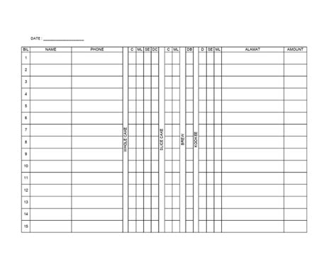 Latest Order Sheet Pdf