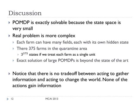Ppt Partially Observable Markov Decision Processes Powerpoint