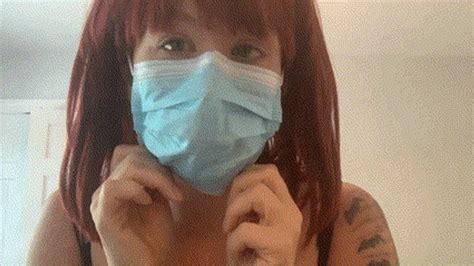 Surgical Mask Fetish Try On And Layering Mp4 720 Deannas Clip Store Clips4sale