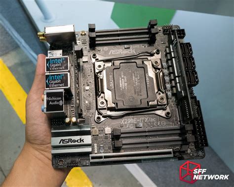 Quái Vật Tí Hon Asrock X299e Itx Ac Bo Mạch Chủ Cao Cấp Nhỏ Gọn Trong Lòng Bàn Tay
