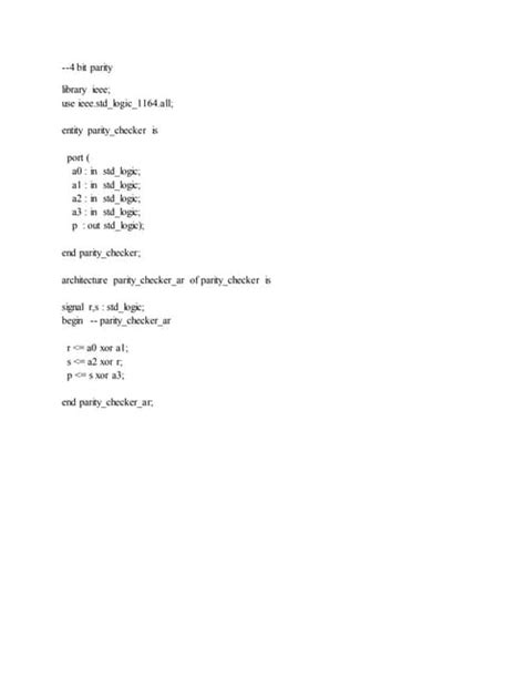 4bit parity pdf