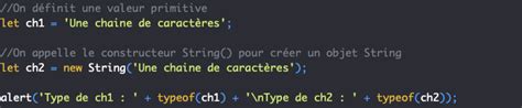 Valeurs Primitives Et Objets Pr D Finis En Javascript Pierre Giraud