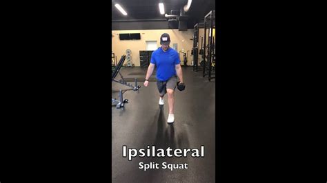 Ipsilateral Split Squat Youtube