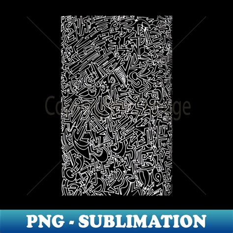 Abstract Ink Drawing 11 Black High Resolution Png Sublimat Inspire