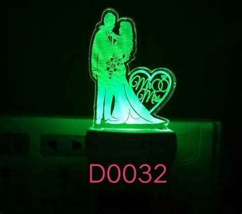 Inch Multi Color D Led Night Lamp For Home At Rs Piece In Surat ID