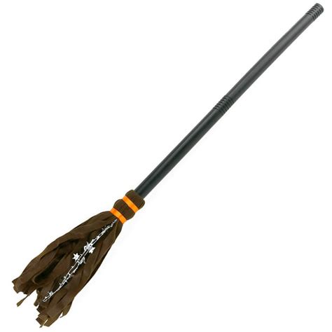 Skeleteen Witch Broomstick Costume Accessories Realistic Wizard