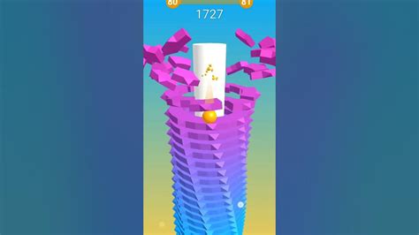 Falling Ball Game Stack Ball Shorts Shorts Shortvideo Short Youtube