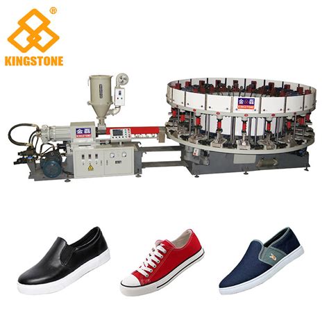 Automatic Rotary String Lasted Shoe Direct Injection Molding Machine