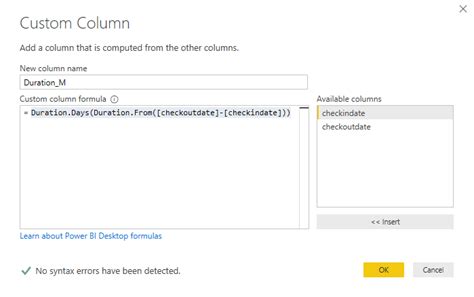 How To Display Subtraction Of Two Fields And Display As A Column In