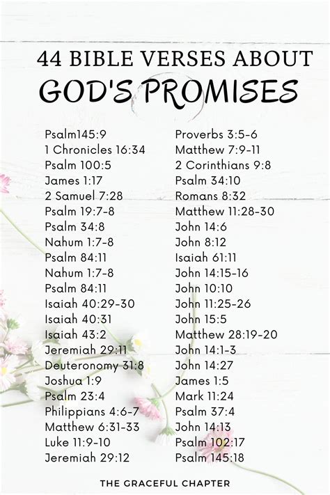 160 Promises Of God From Scripture Artofit
