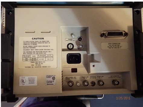 Tektronix 2465a Dv Oscilloscope Memory Backup Battery Replacement Electronics Repair And