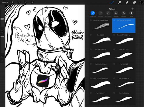 Best PROCREATE Ink Brushes Free And Premium BrushWarriors