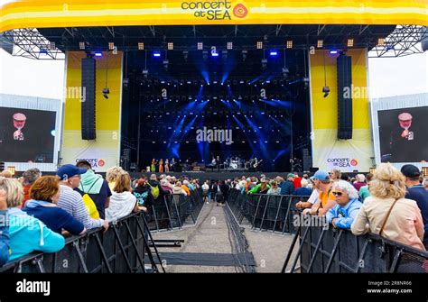 Brouwersdam Paskal Jakobsen Van Blof On The First Day Of Concert At Sea The Festival Is