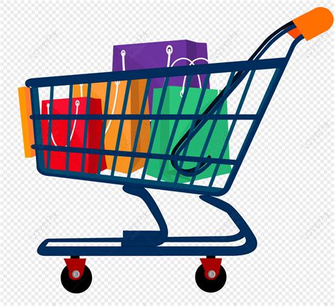 Full Grocery Cart Png